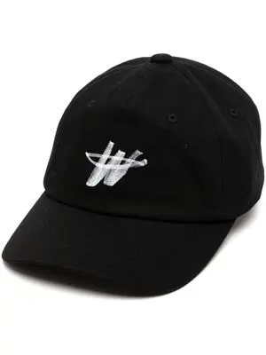 We11Done Logo Baseball Cap - Black