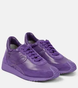 Loewe Flow Runner Leather Sneakers