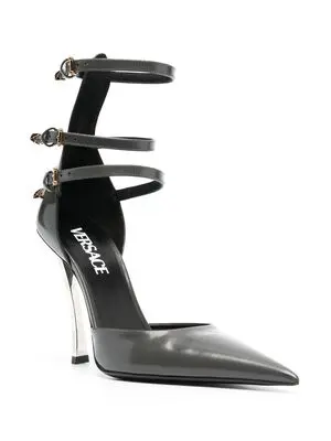 Versace 110mm Leather Pumps