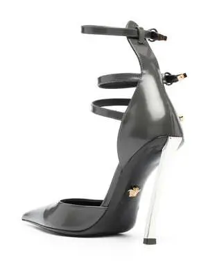 Versace 110mm Leather Pumps