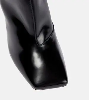 MAISON MARGIELA Patent Leather Ankle Boots