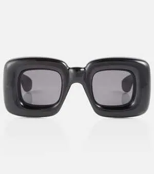 Loewe Inflated Square Sunglasses - Black