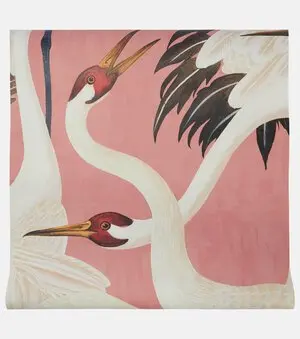 Gucci Heron Printed Wallpaper