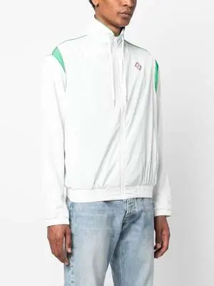 Casablanca Perforated Panelled Track Jacket