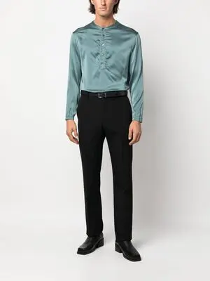 TOM FORD Half-button Silk Shirt