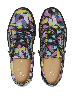 GIUSEPPE ZANOTTI Frankie Low-top Sneakers - Multicolour