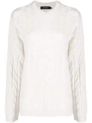 LISA YANG Cable-knit Cashmere Jumper