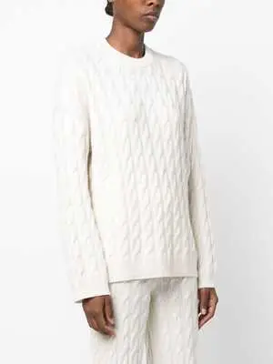 LISA YANG Cable-knit Cashmere Jumper
