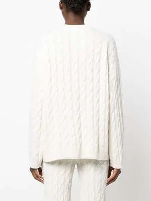 LISA YANG Cable-knit Cashmere Jumper