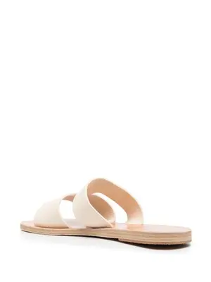 ANCIENT GREEK SANDALS Apteros Leather Sandals - Neutrals