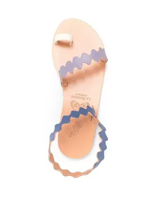 ANCIENT GREEK SANDALS Eleftheria Onda Sandals - Blue