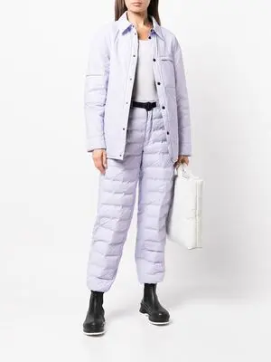 Aztech Mountain Pillow Padded Shirt Jacket - Purple
