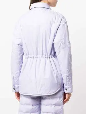 Aztech Mountain Pillow Padded Shirt Jacket - Purple