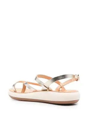 ANCIENT GREEK SANDALS Tereza Flat Sandals - Gold