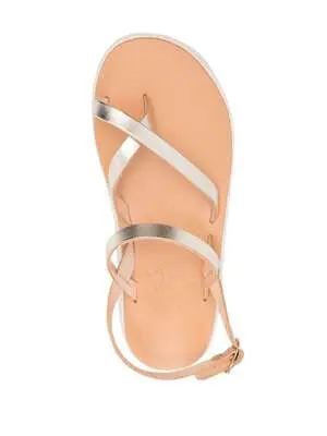 ANCIENT GREEK SANDALS Tereza Flat Sandals - Gold