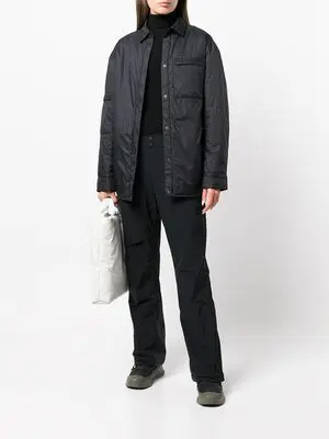 Aztech Mountain Pillow Padded Shirt Jacket - Black