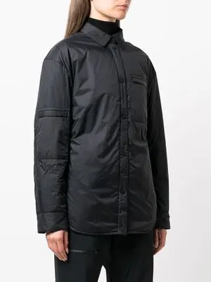Aztech Mountain Pillow Padded Shirt Jacket - Black