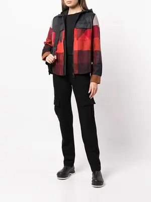 Aztech Mountain Loge Peak Ski Hoodie - Orange