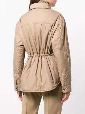 Aztech Mountain Pillow Padded Shirt Jacket - Brown