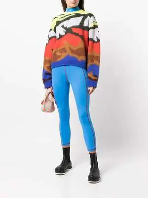 Aztech Mountain Club Sweater - Orange
