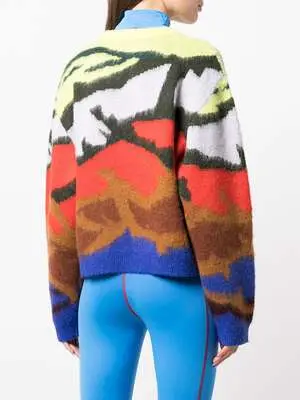Aztech Mountain Club Sweater - Orange