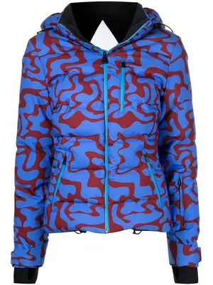 Aztech Mountain Nuke Ski-suit Jacket - Blue