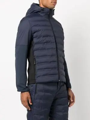 Aztech Mountain Ozone Quilted Fleece Midlayer Jacket - Blue