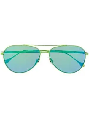 Isabel Marant Milo Aviator Sunglasses - Green