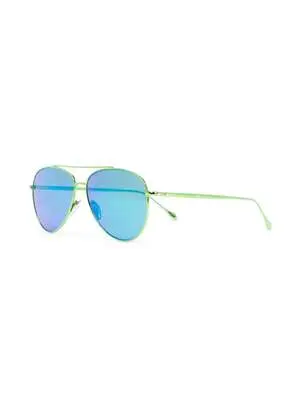 Isabel Marant Milo Aviator Sunglasses - Green