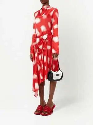 JW Anderson Long-sleeve Twisted Draped Dress