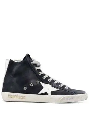 GOLDEN GOOSE Francy High-top Sneakers - Blue