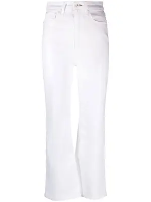 Rag & Bone High-waist Cropped Jeans