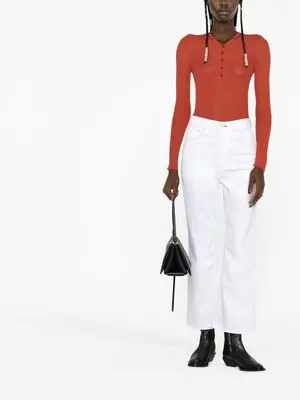 Rag & Bone High-waist Cropped Jeans