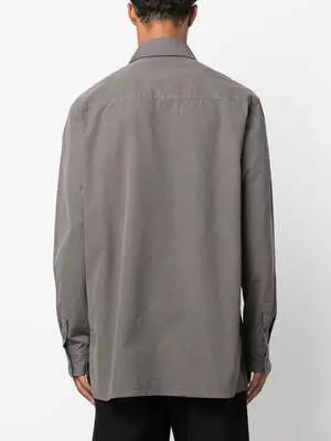 Off-White Embroidered-logo Oversized-cut Shirt