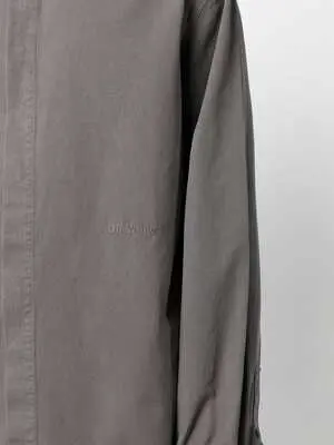 Off-White Embroidered-logo Oversized-cut Shirt