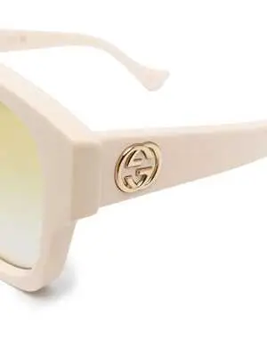Gucci Square-frame Tinted Sunglasses
