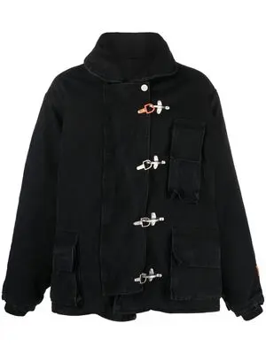 Heron Preston Toggle-fastening Canvas Jacket