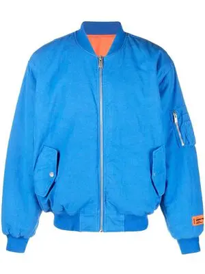 Heron Preston Canva Bomber Jacket
