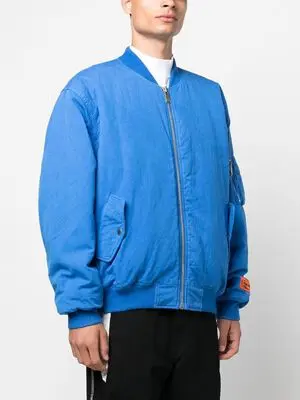 Heron Preston Canva Bomber Jacket