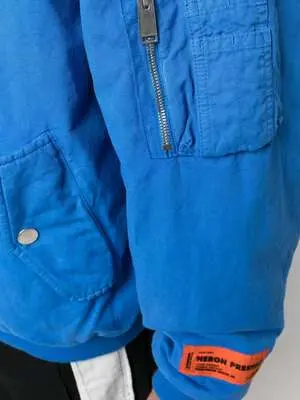 Heron Preston Canva Bomber Jacket