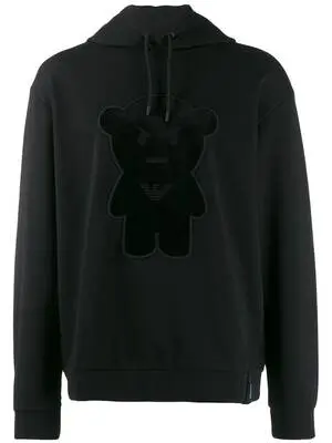 Emporio Armani Angry Teddy Hoodie