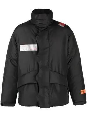 Heron Preston Logo-patch Padded Coat