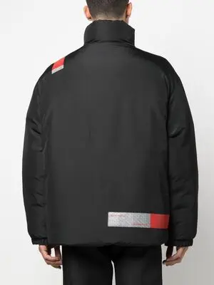 Heron Preston Logo-patch Padded Coat