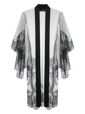 Carine Gilson Tulle Illusion Robe