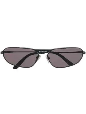 Balenciaga Cat-eye Frame Tinted Sunglasses - Black