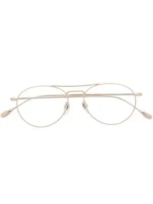 Gucci Pilot-frame Optical Glasses - Gold