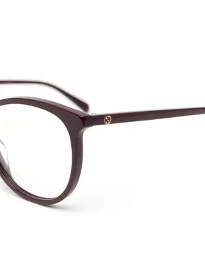 Gucci Round Frame Optical Glasses