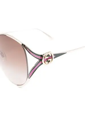 Gucci Interlocking G Oversized Sunglasses