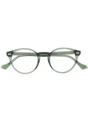 Gucci Round Frame Optical Glasses - Green