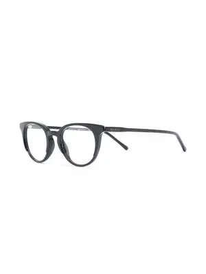 Gucci Round Frame Optical Glasses - Black